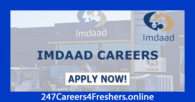 Imdaad Careers 2025 in UAE | Latest Walk-in Interviews